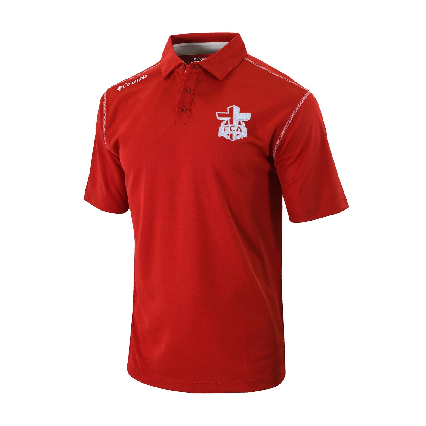 Men's Omni-Wick Shotgun Polo - Intense Red